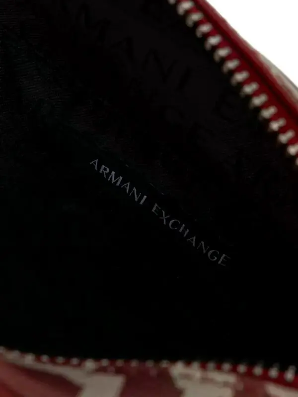 Armani Exchange Logo-print Buckle-detail Shoulder Bag