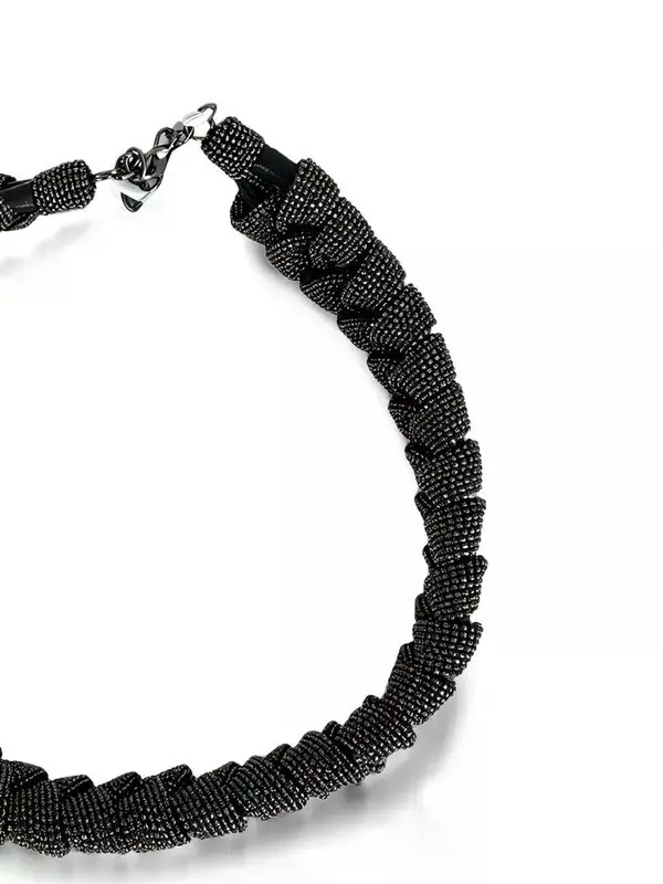 Brunello Cucinelli Monili Twisted Necklace - Silver