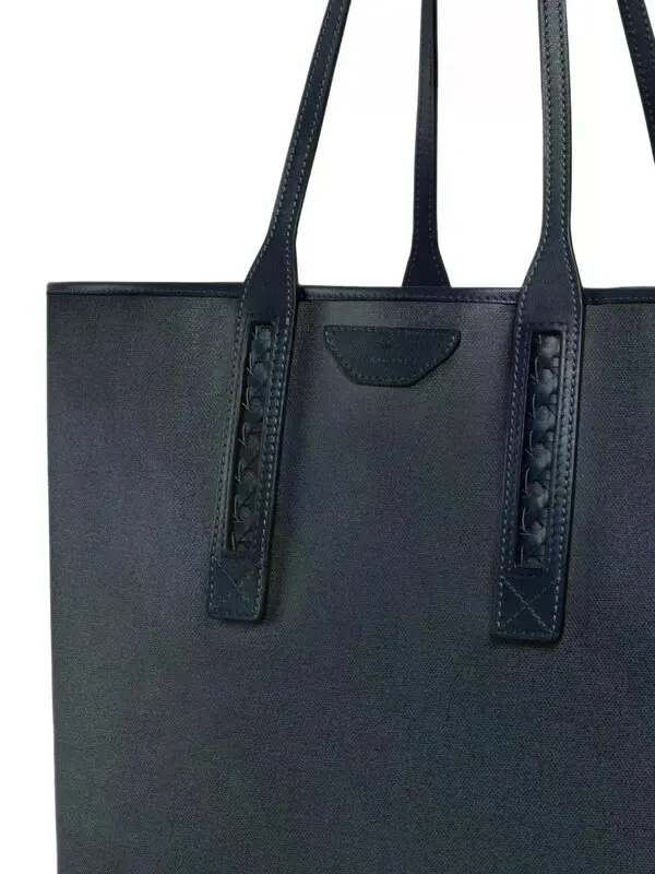 AVITEUR Newport Woven-handle Tote Bag
