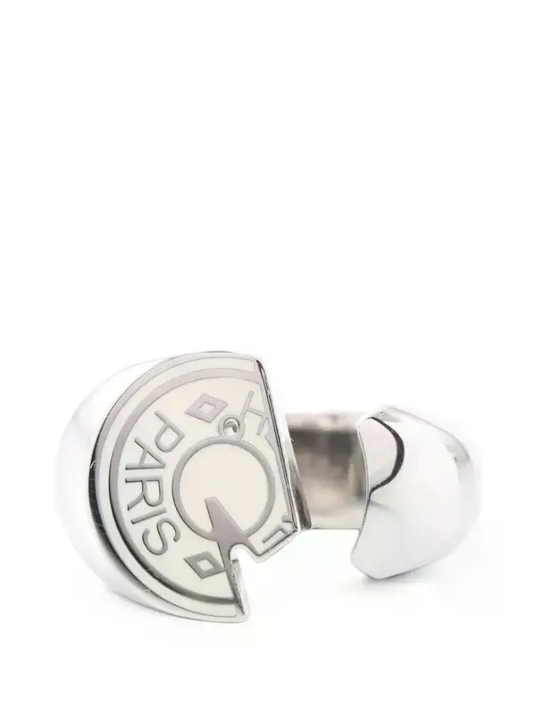 Hermès 2010s Carousel Ring - Silver