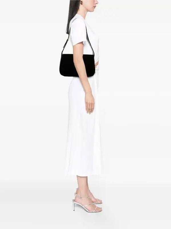 Prada 2000-2013 Velvet Shoulder Bag