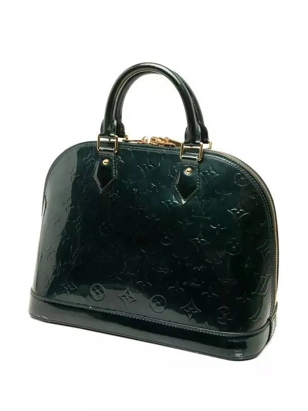 LOUIS VUITTON 2000-2020 Monogram Vernis Alma Pm Handbag