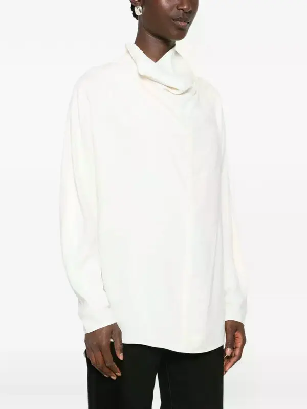 TOTEME Draped Cut-out Blouse