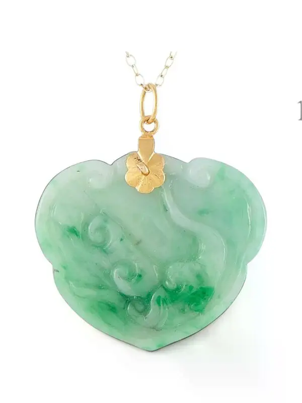 LB EXCLUSIVE Carved Jade Necklace