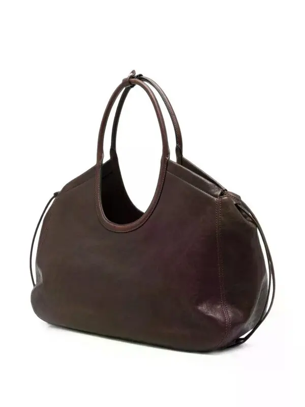 Miu Miu Nappa Pilot Logo-embossed Tote Bag