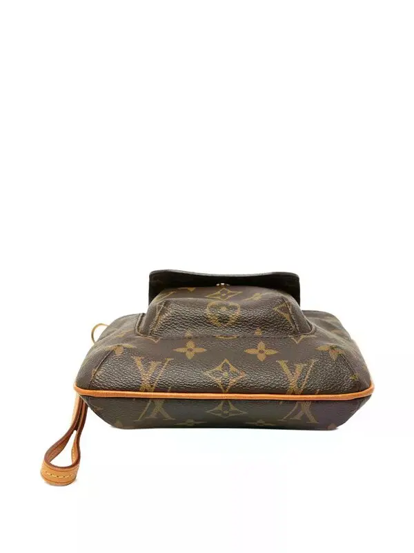 LOUIS VUITTON 2003 Monogram Partition Clutch Bag