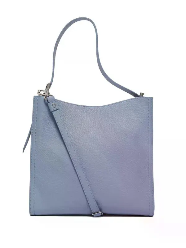 Orciani Medium Her-o Grained-leather Shoulder Bag