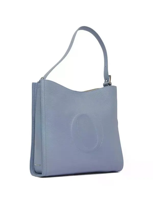 Orciani Medium Her-o Grained-leather Shoulder Bag