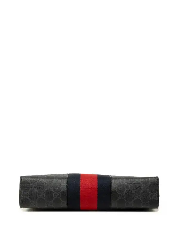 Gucci 2000-2015 Gg Supreme Web Clutch Bag