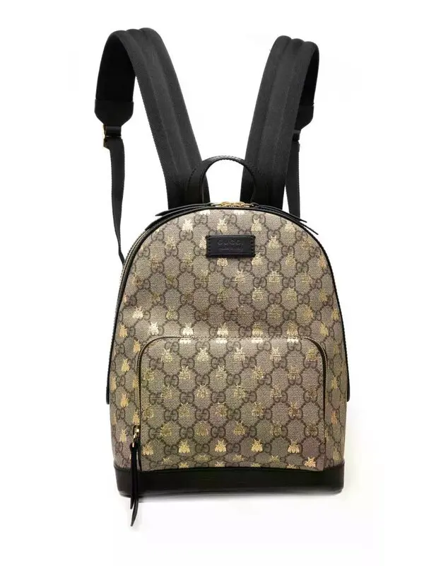 Gucci 2016-2026 Small Gg Supreme Bee Backpack