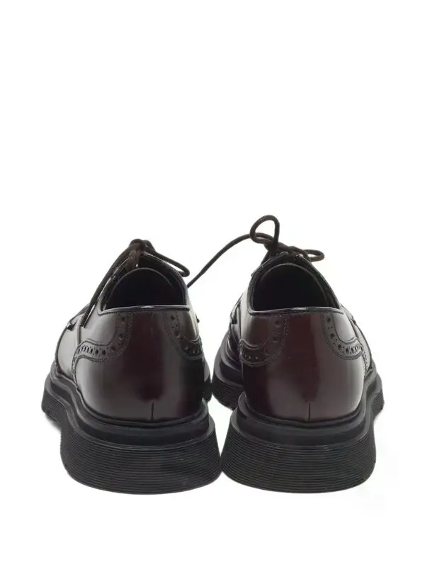 Prada Wingtip Brogue Lace-up Shoes