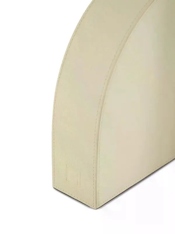 Assouline Cubist Pebbled-leather Bookend