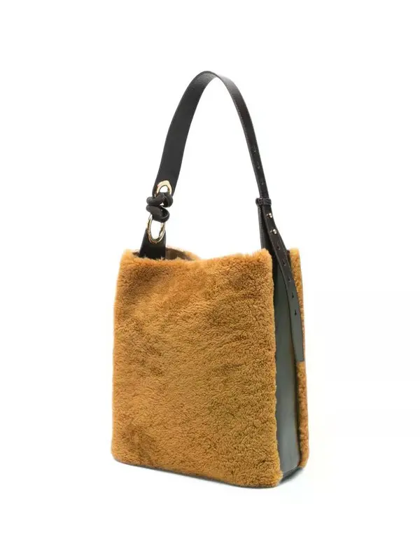 ANYA HINDMARCH Ringo Shearling Shoulder Bag