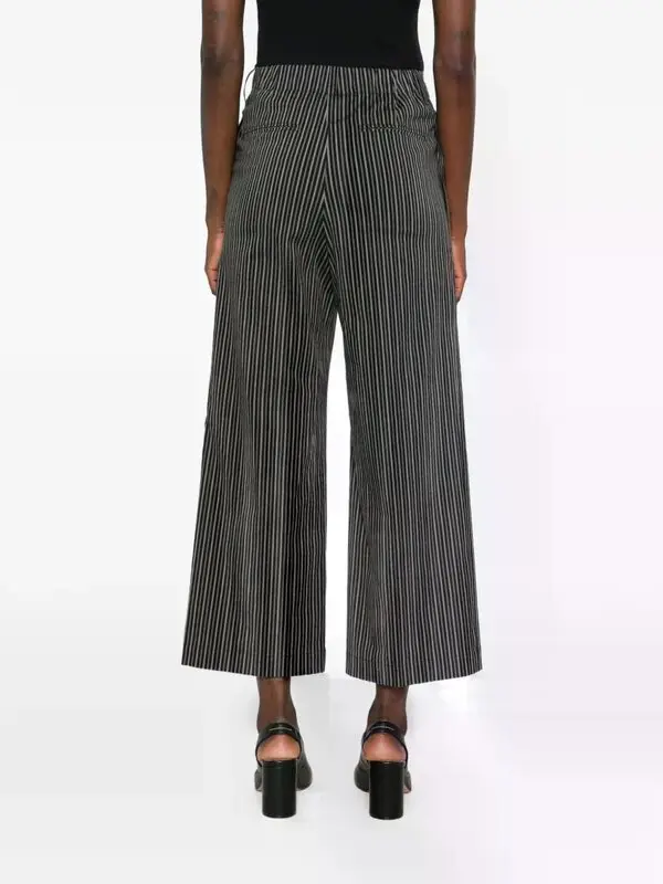 Issey Miyake Allow Stripe Straight Trousers