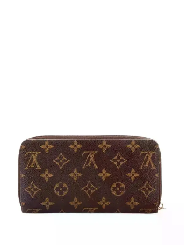 LOUIS VUITTON Zippy Wallet Monogram Canvas Small Wallets