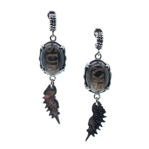 GEM KINGDOM Pyrite Earrings