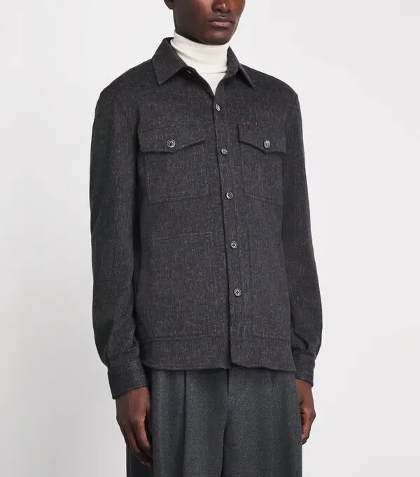 Isaia Wool Overshirt