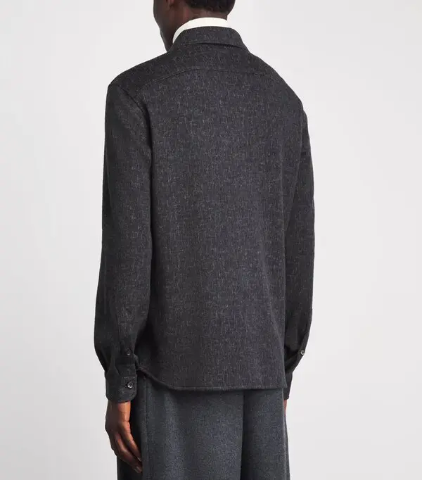 Isaia Wool Overshirt