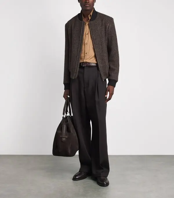 Isaia Silk Jersey Shirt