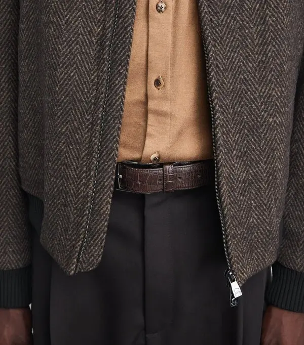 Isaia Silk Jersey Shirt