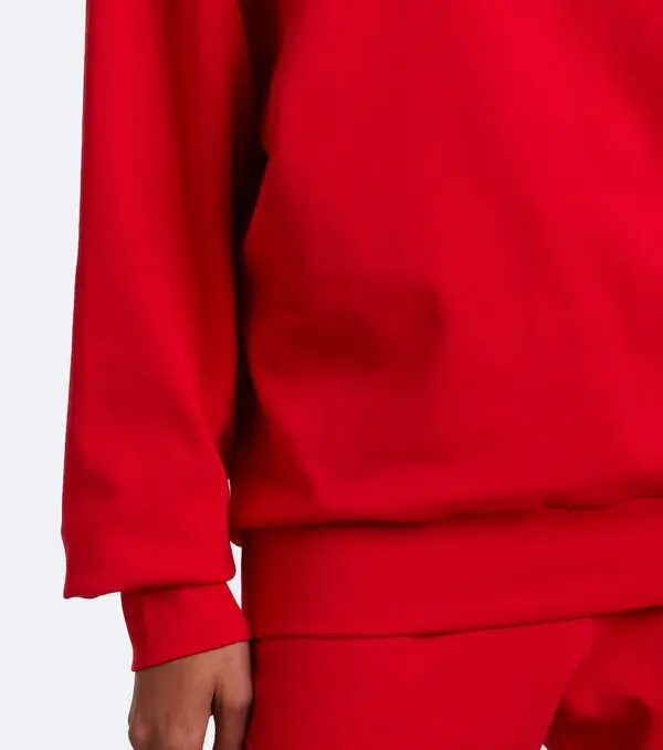 NORBA Julia Cotton Jersey Polo Sweatshirt