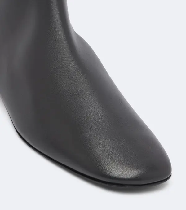 TOTEME Leather Ankle Boots
