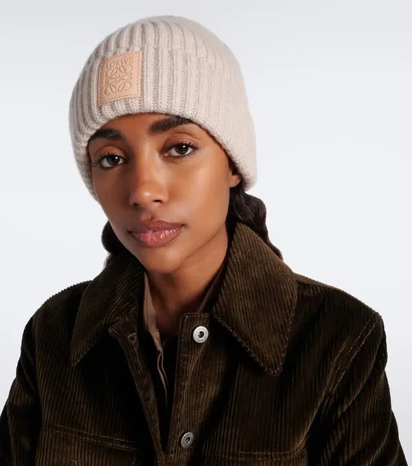 Loewe Anagram Cashmere Beanie