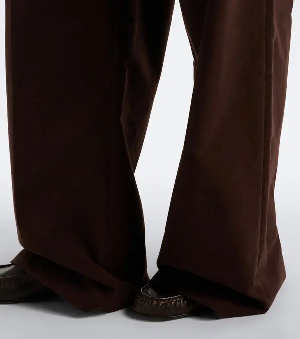 Brunello Cucinelli Cotton Wide-leg Pants