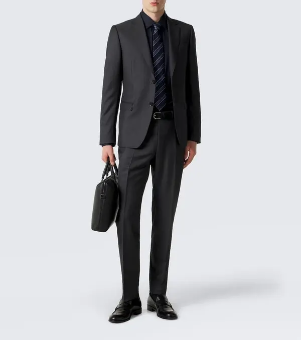 Zegna Cotton-blend Poplin Shirt