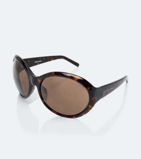 Magda Butrym Logo Oversized Sunglasses
