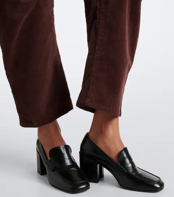 NILI LOTAN Shon Cotton-blend Corduroy Barrel-leg Pants - Brown