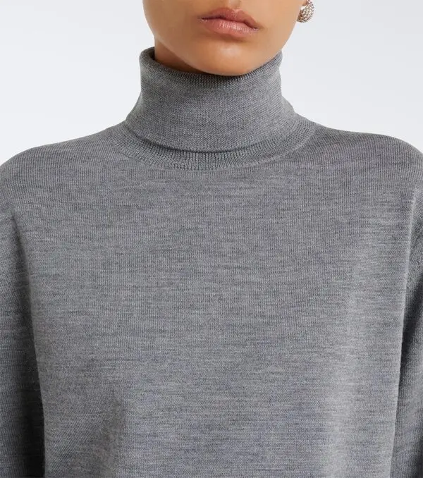THE FRANKIE SHOP Eve Wool Turtleneck Sweater