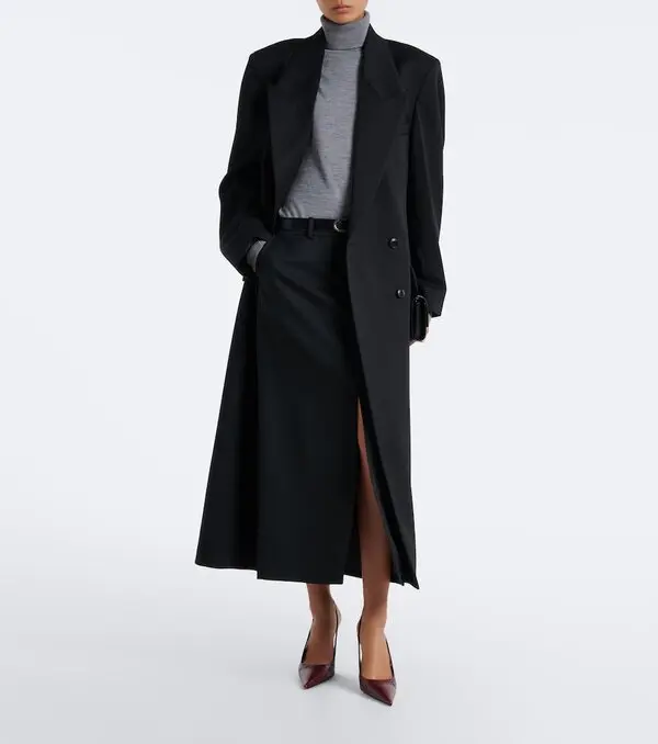THE FRANKIE SHOP Eve Wool Turtleneck Sweater