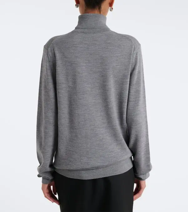 THE FRANKIE SHOP Eve Wool Turtleneck Sweater