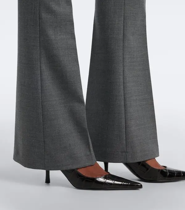 Blumarine Mid-rise Flared Pants