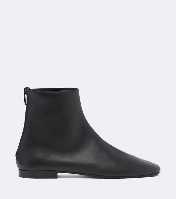 TOTEME Leather Ankle Boots