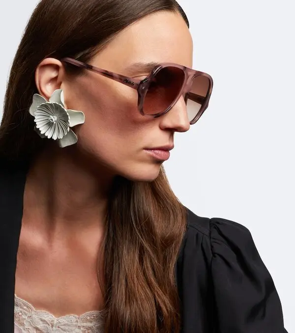 Chloé Salome Oversized Sunglasses