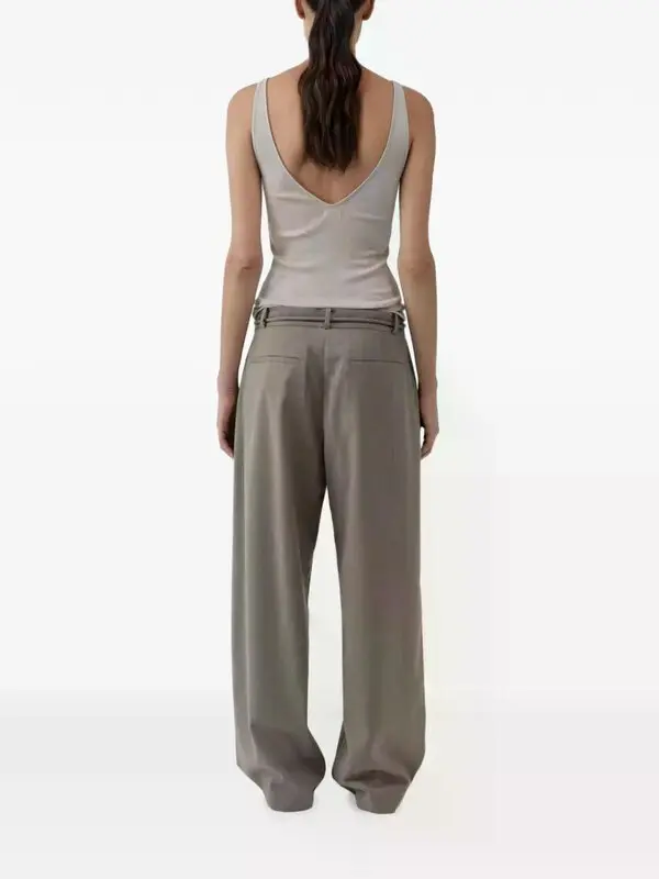 ST. AGNI Barrel Tailored Trousers