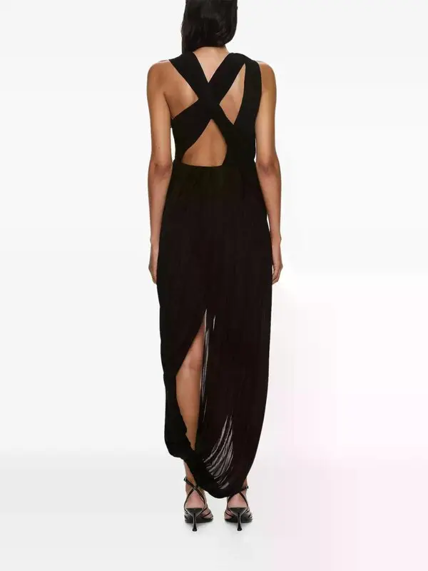 Christopher Esber Sculptured Draped Maxi Dress