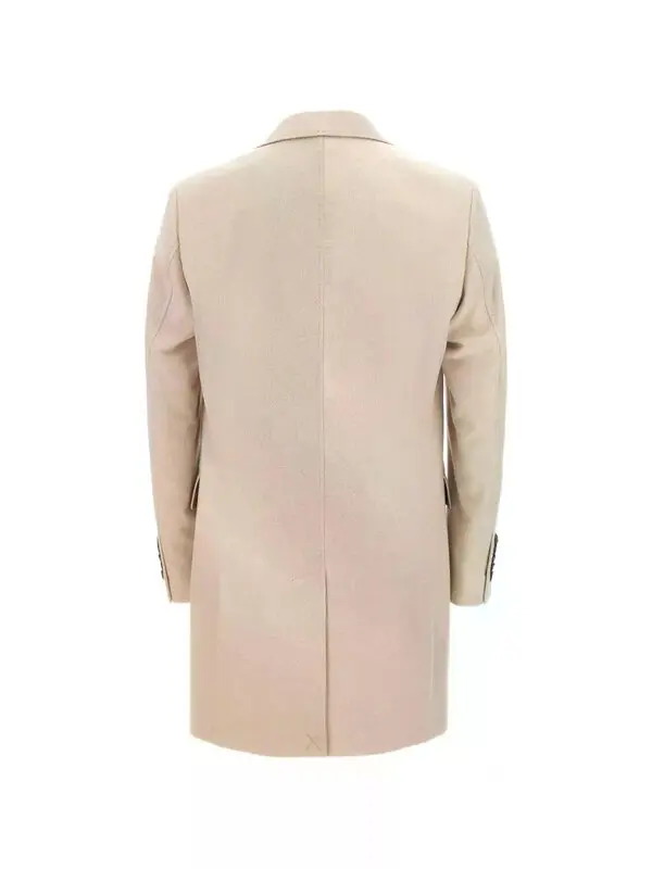 BOSS Single-breasted Coat In Italian Cashmere