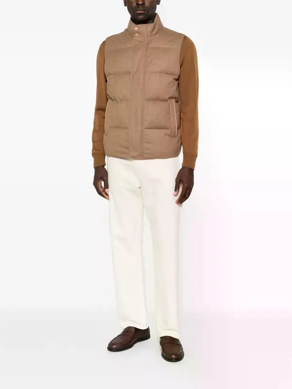 Canali Quilted Padded Gilet