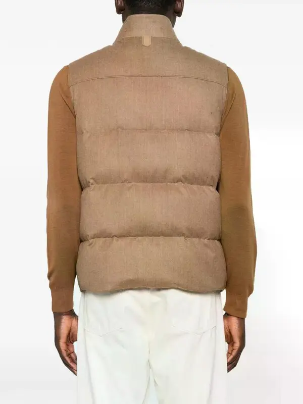 Canali Quilted Padded Gilet