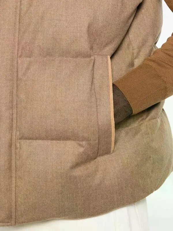 Canali Quilted Padded Gilet