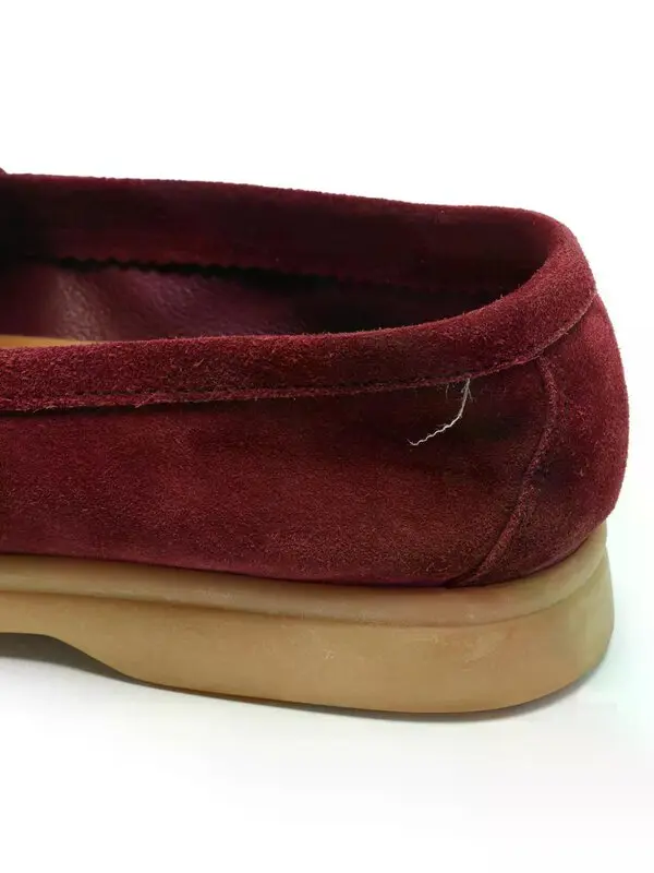 Loro Piana Summer Walk Suede Loafers