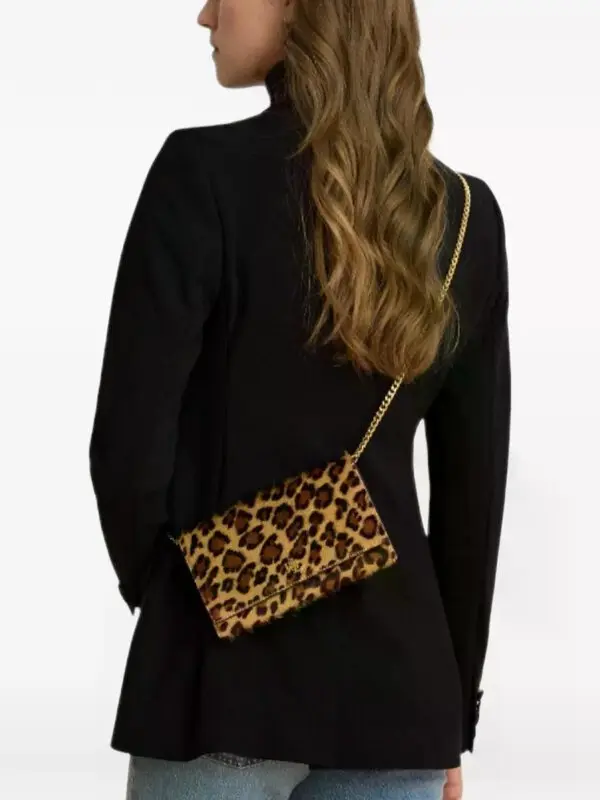 Ralph Lauren Medium Adair Ii Leopard-print Crossbody Bag