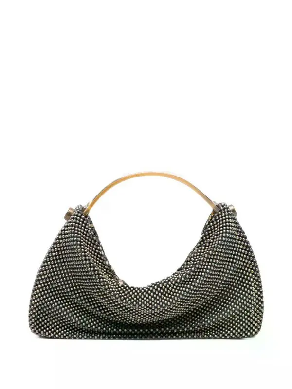 LAURA B Lavinia Mesh Mini Bag - Silver
