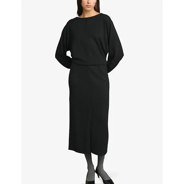 Soeur Kathleen Merino-wool Knitted Midi Dress