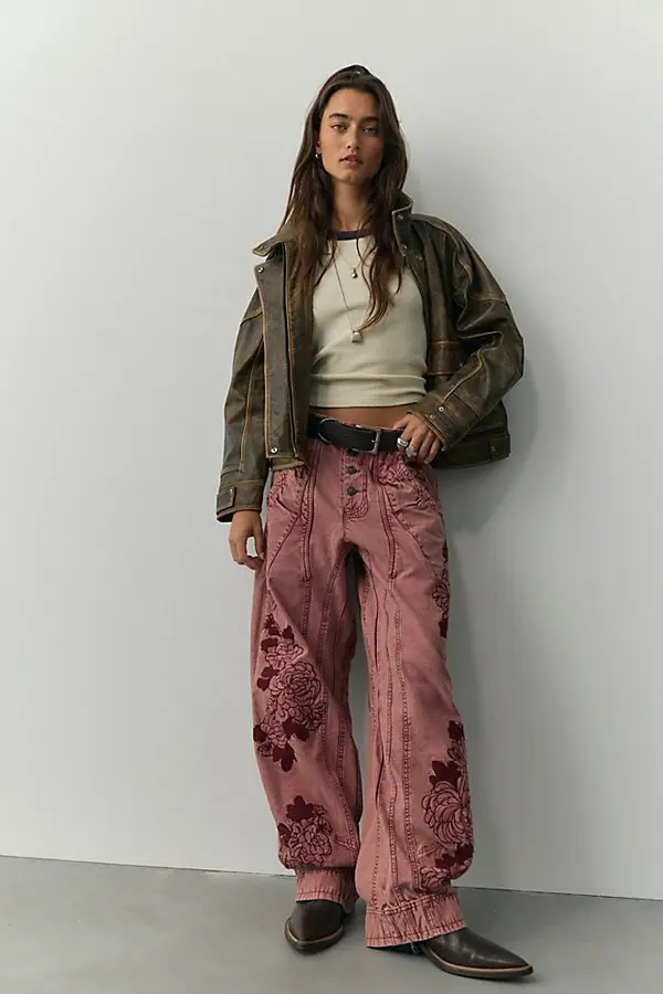 Free People Luxe Definition Workwear Pants At