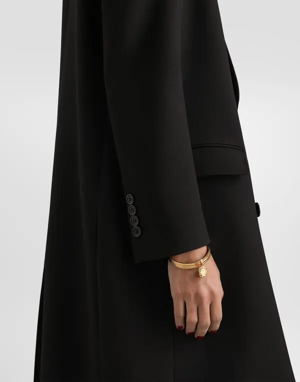 Dolce & Gabbana Wool Gabardine Coat Collection
