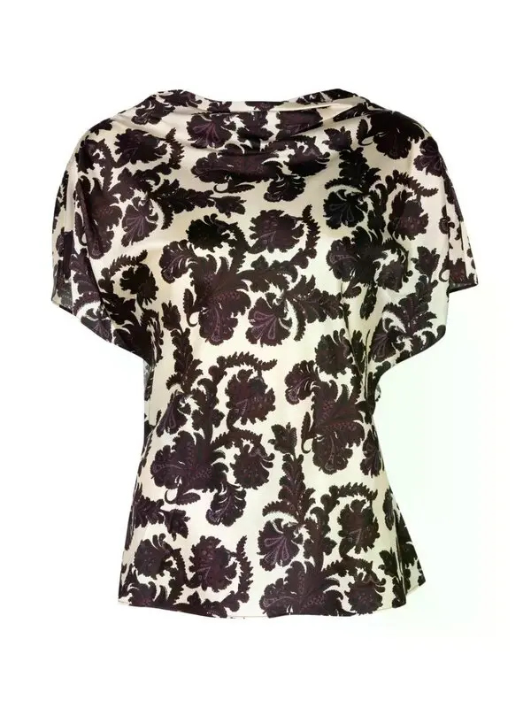 Veronica Beard Redgrave Paisley-print Top